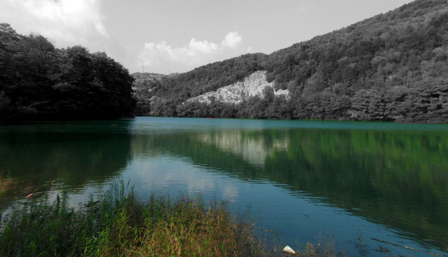 Il Puzzle della domenica: il Lago Sabetta a Caselle in Pittari ...