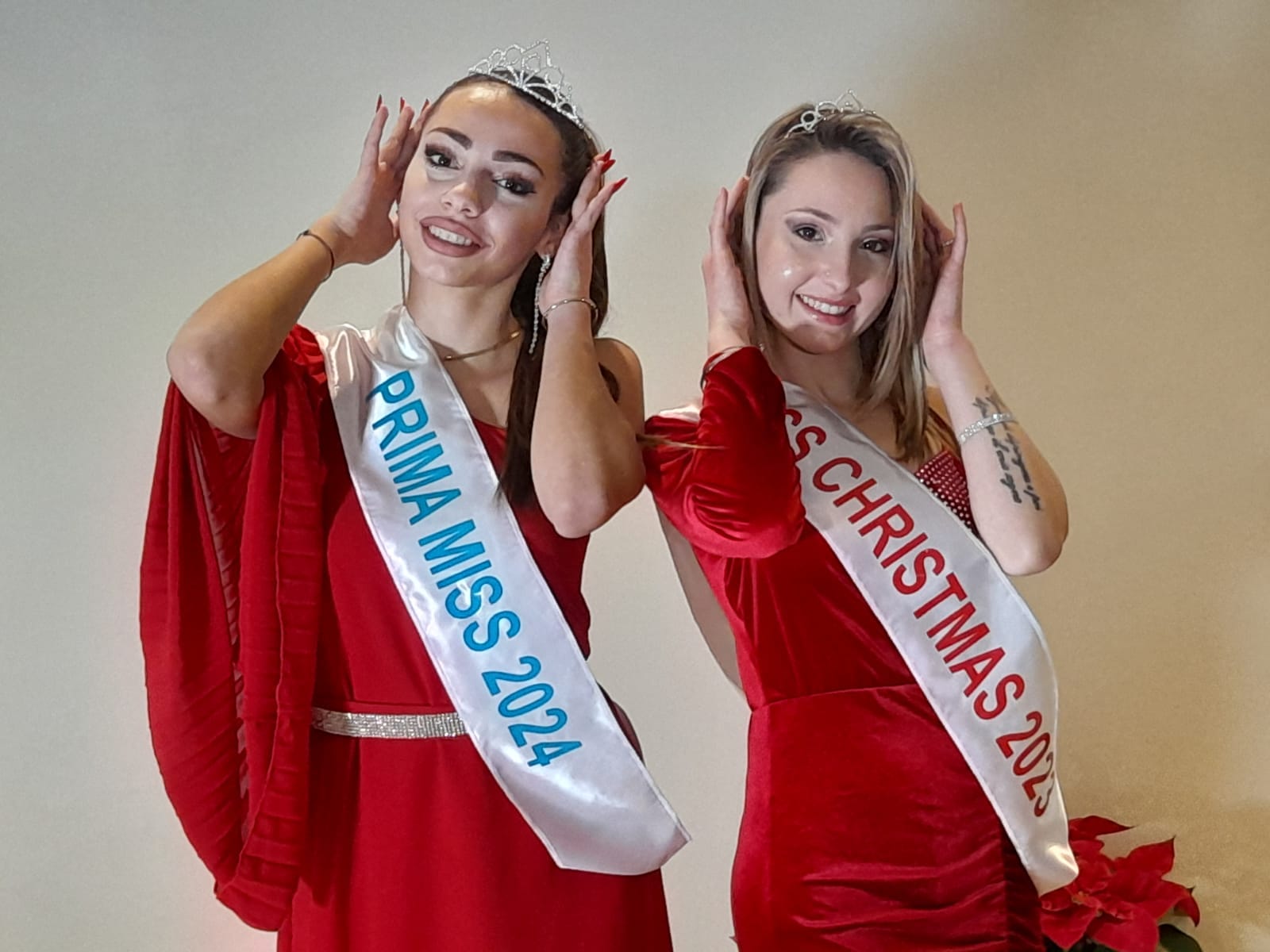 Evanna Serra di Roccadaspide è Miss Christmas 2023, Dalila D’Andria è ...